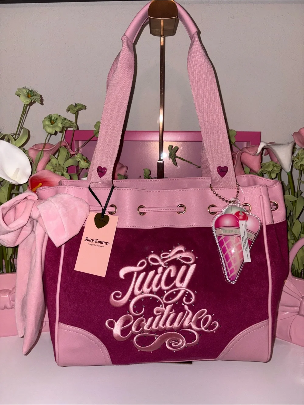 Juicy Couture | Bags | Juicy Couture Raspberry Tart Juicy Sugar Rush ...
